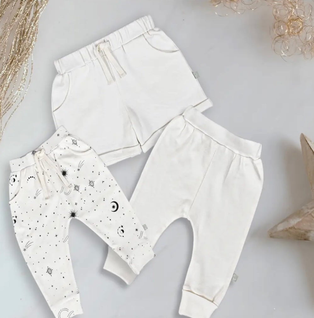 Pants - Basics | Ivory | 100% Organic - Finn + Emma