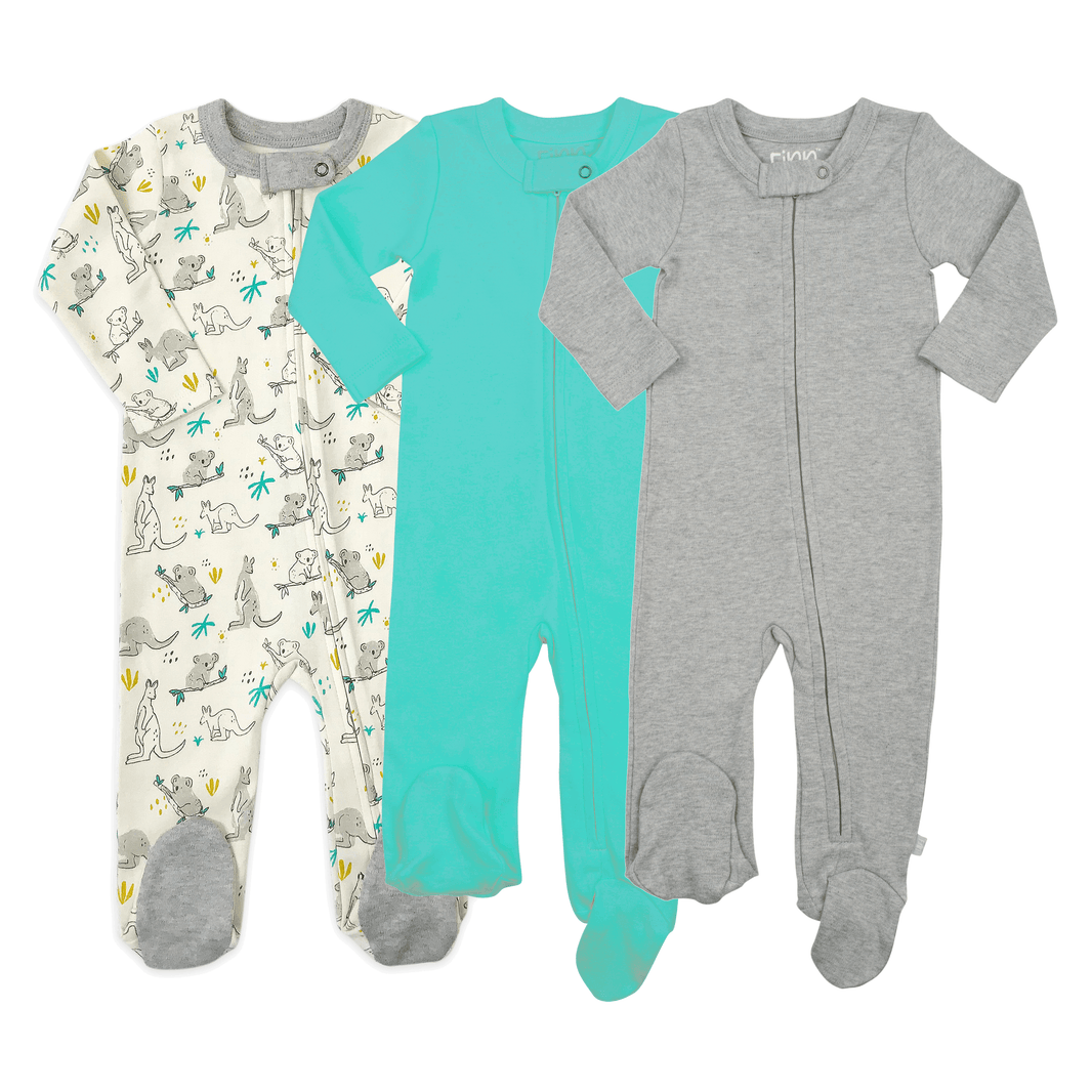 Baby Footies | Organic One Piece Footies – Finn + Emma