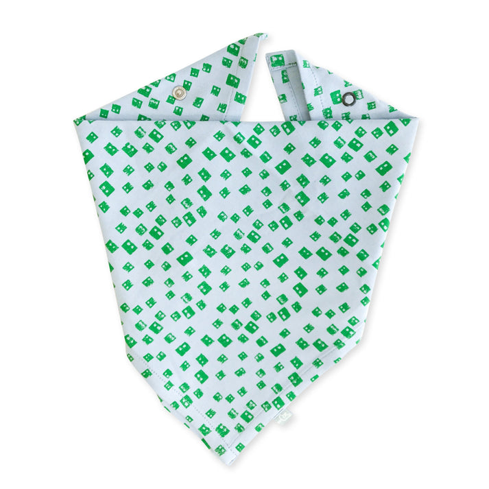 lovie bib | robot heads – Finn + Emma